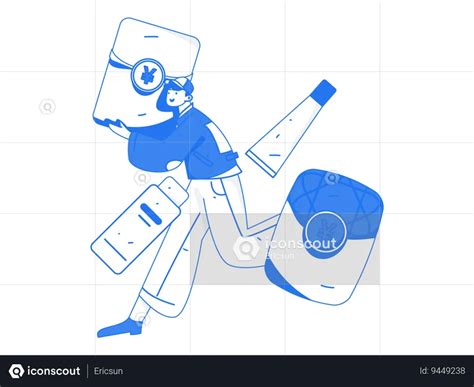 Man Getting Order Conformation Illustration Free Download E Commerce