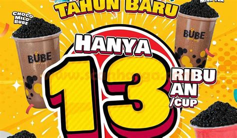 Promo Bube Teman Tahun Baru Harga Paket Hanya 13ribu Scanharga
