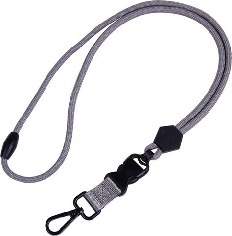 Duurzaam 2 Pack Rond Koord Heavy Duty Lanyard Met Breakaway En