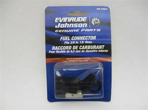 176445 775641 Fuel Hose Connector Kit Evinrude Johnson 105 125hp Green Bay Propeller And Marine Llc