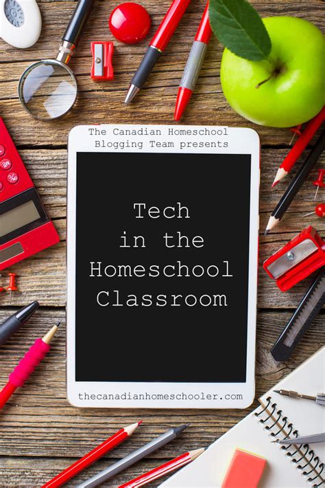 Tech In The Homeschool Classroom