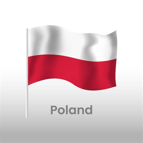 Premium Vector National Flag Of Poland