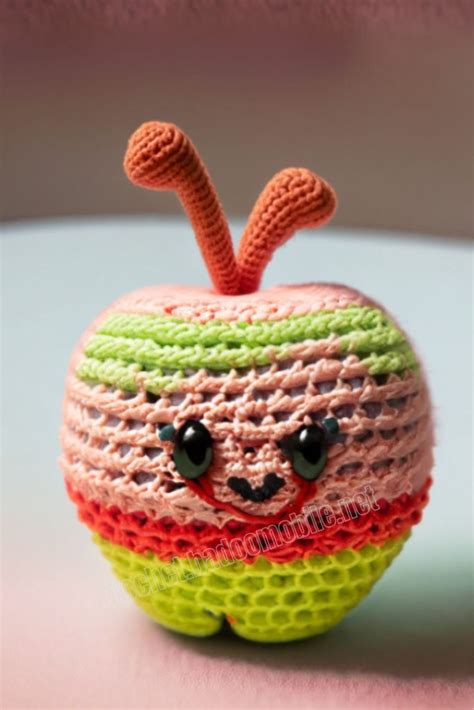 Amigurumi Christmas Candied Apple Free Pattern FREE AMİGURUMİ CROCHET
