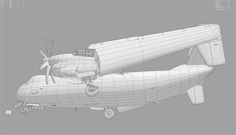 C 2a Greyhound 3d Model