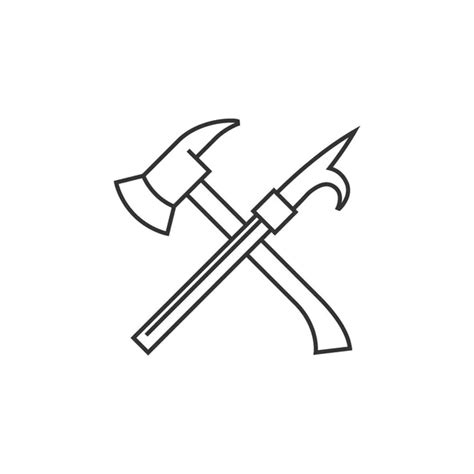 Crossed Axe And Pike Pole At Tyler Cobb Blog