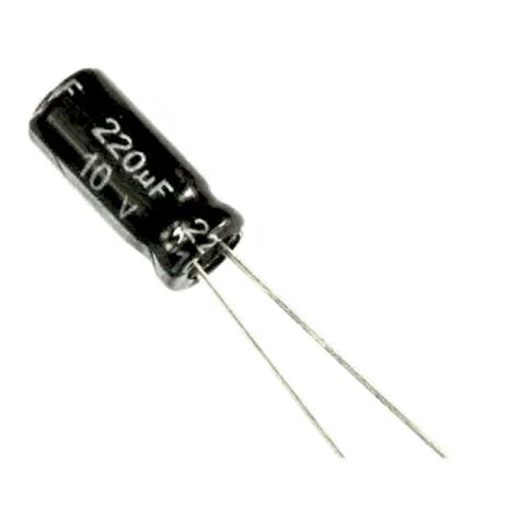 Capacitor Electrolítico 220uf 10v Sieeg Ingeniería