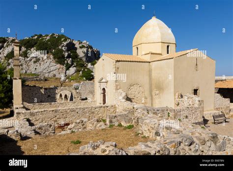 Zante Greece The Monastery Of St Dyonisos On Mount Skopos Vassiliki