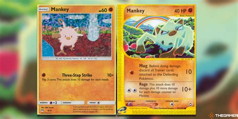 Pokemon Mankey Attack