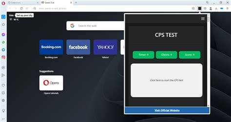 Cps Clicker Test扩展 Opera 插件