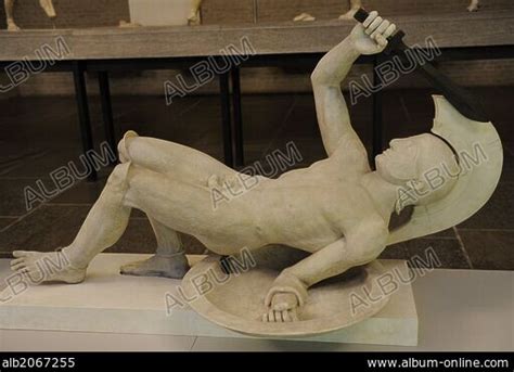 Dying Warrior From The East Pediment Of The Temple Of Aphaia