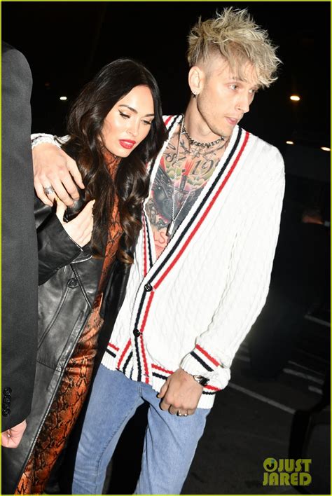 Megan Fox And Machine Gun Kelly Cuddle Up After His Snl Performance In