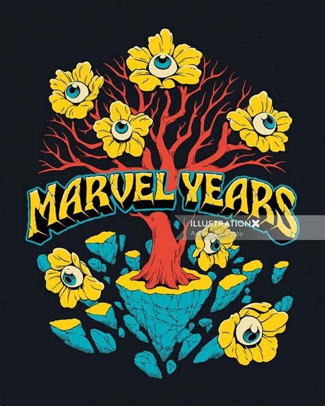 Marvel Years T Shirt Pattern Comic Graphic Tees Marvel T Shirts