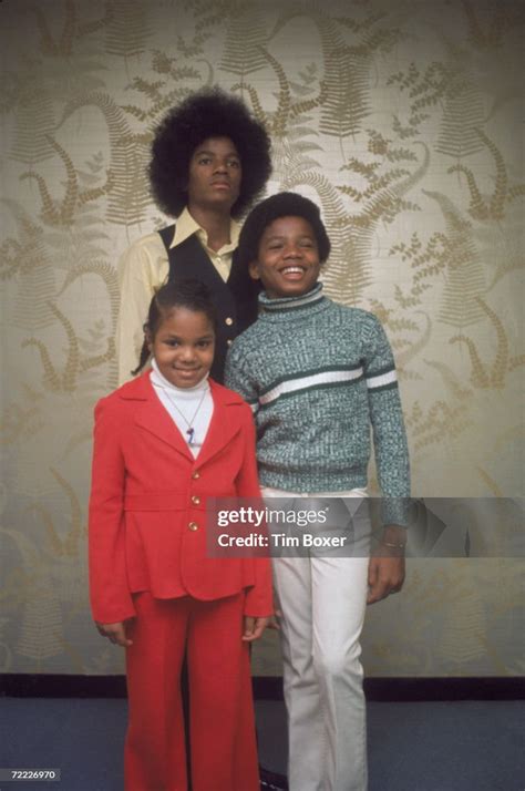 Portrait Of American Musical Siblings Michael Janet And Randy