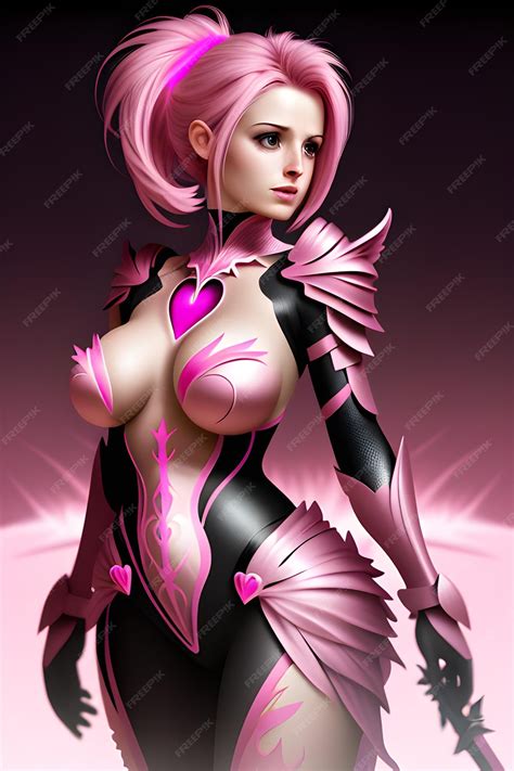 Premium Ai Image Beautiful Hot Sexy Girl Fantasy Digital Art Sci Fi