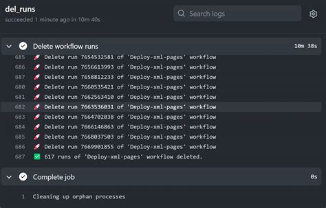 Github批量删除workflows Runs和pages Deployments Topnec的独立博客