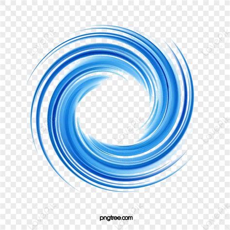 Blue Vortex Illustration Wave Vortex Illustration Free Color Wave