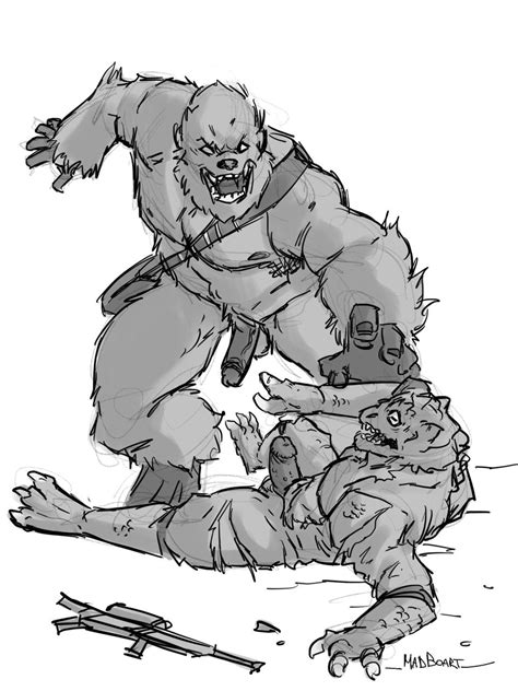 Rule 34 Alien Animal Humanoid Artist Name Bossk Chewbacca Duo