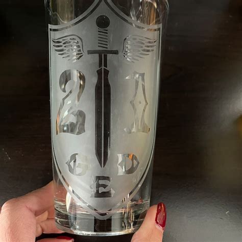 Custom Glass Etching Etsy