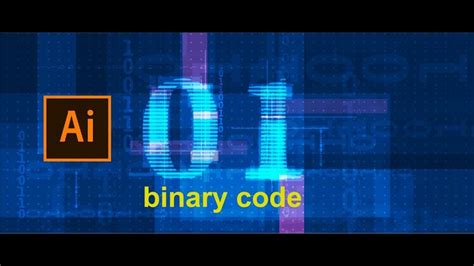How To Create Binary Code Background In Adobe Illustrator Binary Code