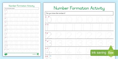 Number Formation Worksheets Foundation Phase Handwriting Worksheets Library