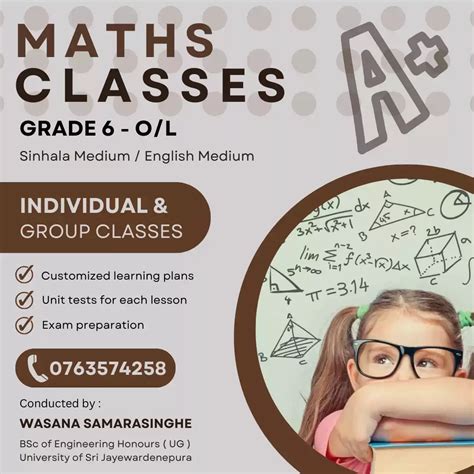 Mathematics For Grade 6 O L Individual And Group Classes