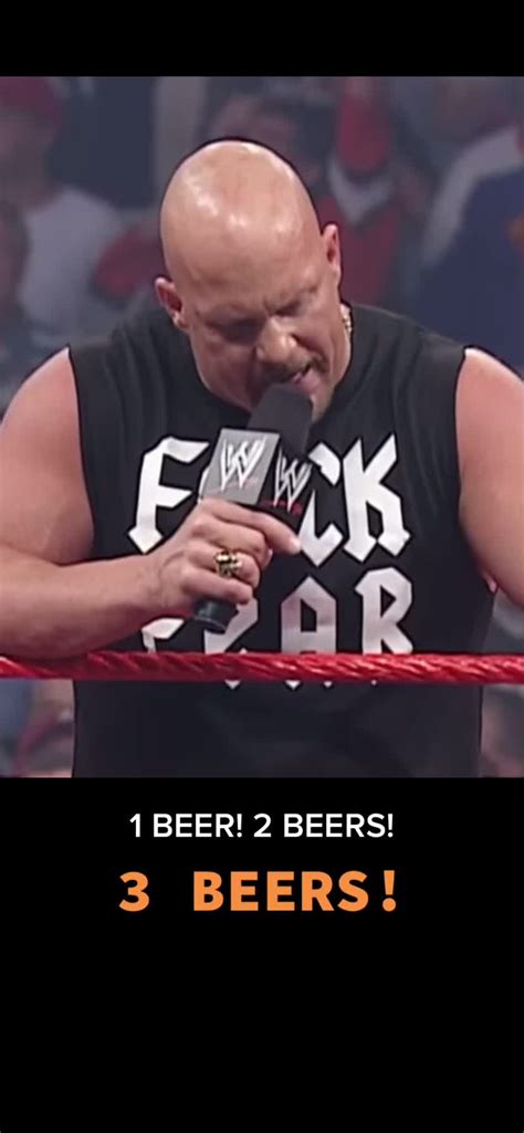 Stone Cold Drinking Beer