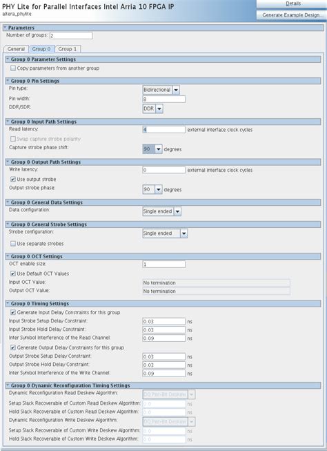 Implementation Using The PHY Lite For Parallel Interfaces IP