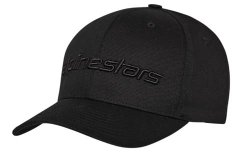 Alpinestars Black Linear Hat Performance Moto Parts