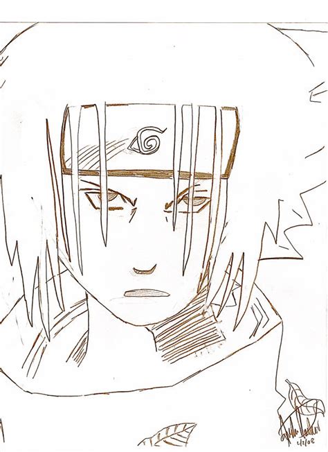 Sasuke Chunin Exam By Drawmedewd123 On Deviantart
