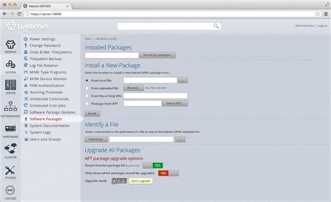 Webminservemin Theme Software Packages Wide 5 Images Behance