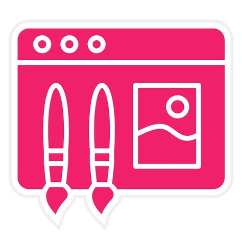 Premium Vector Visual Design Icon Style