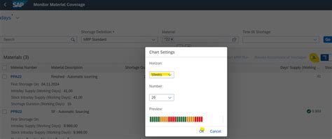Monitor Material Coverage App Insights Shortage Sap Community