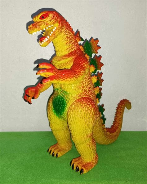 Vintage Sofubi Bootleg Godzilla On Carousell