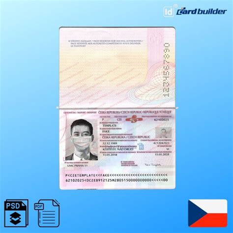 Us Passport Template