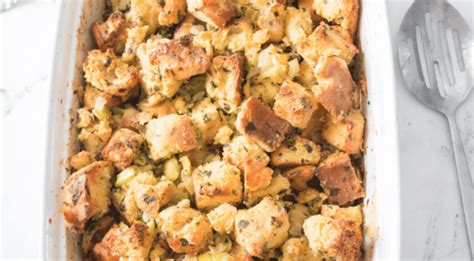 Homemade Stuffing Recipe The Produce Moms