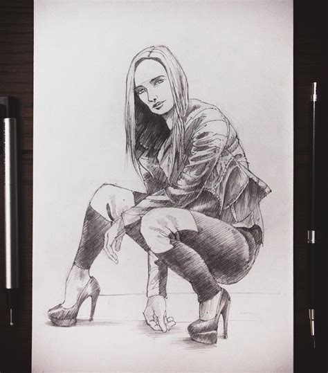 2016 Pencil Portraits On Behance