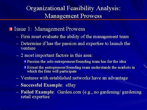 Introduction To Feasibility Analysis Chapter 3 Modified From