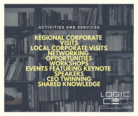 Logic Ceo Club An Overview Of Logic Ceo Club Activities And Services