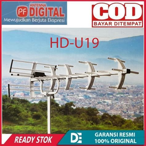 Jual Antena Tv Digital Antena Tv Analokdigital Pf Hd U19 Antena Pf