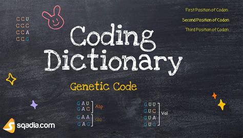 Genetic Code Coding Dictionary Genetic Code Coding Dictionary