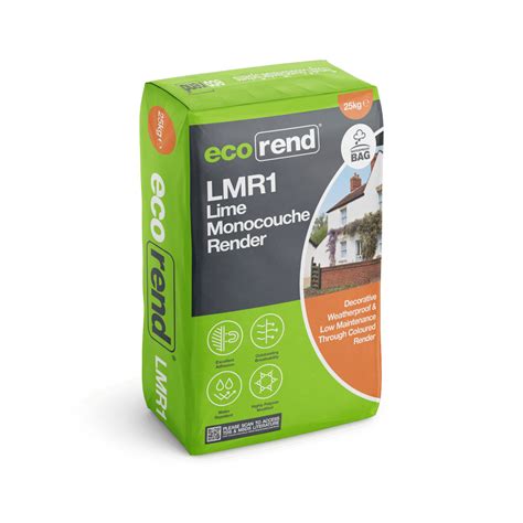 Mr1 Monocouche One Coat Render System Ecorend