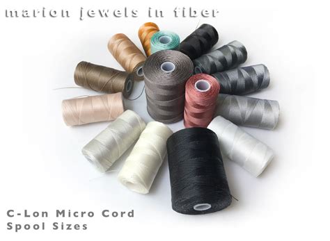 Marion Jewels In Fiber News And Such C Lon Micro Cord New Spool