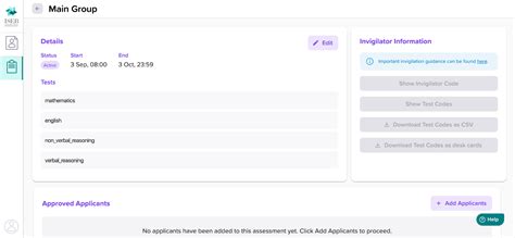 How Can I Check The Test Window Common Pre Tests Support Portal