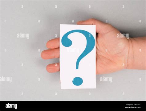 Question Mark Looking For An Answer Searching For Knowledge Problem Solving Concepts Stock