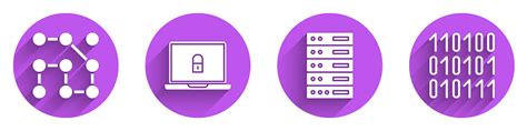Set Graphic Password Protection Laptop And Lock Server Data Web Hosting