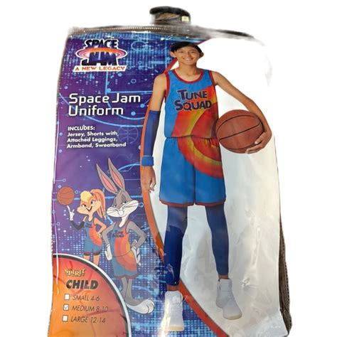 Space Jam Costumes Space Jam Uniform Basketball Costume Medium 8
