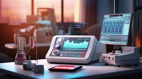 Premium Photo A Photo Of A Medical Labs Computerized Diagnostic Devices