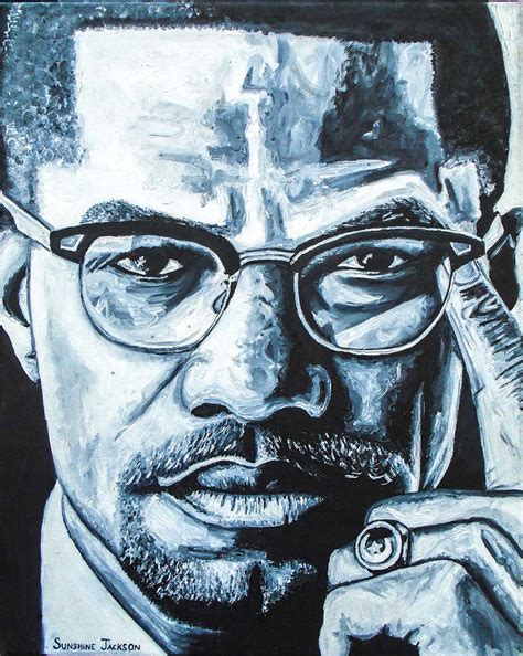 How To Draw Malcolm X