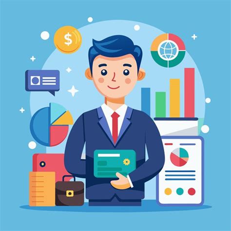 Flat Vector Illustration Of A Credit Analyst Character Premium Ai Generated Vector