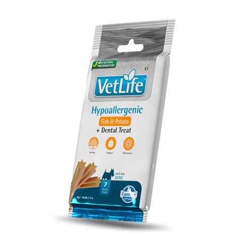 Farmina Vet Life Hypoallergenic Treat Fish And Potato Cane Mini Respet